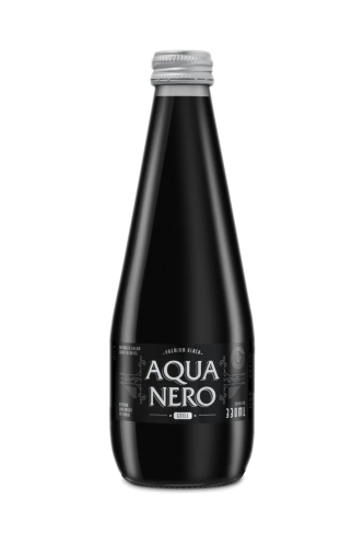 Apă plată neagră 330 ml (pahar) - Aqua Nero - AQUA NERO Cel mai mic ...
