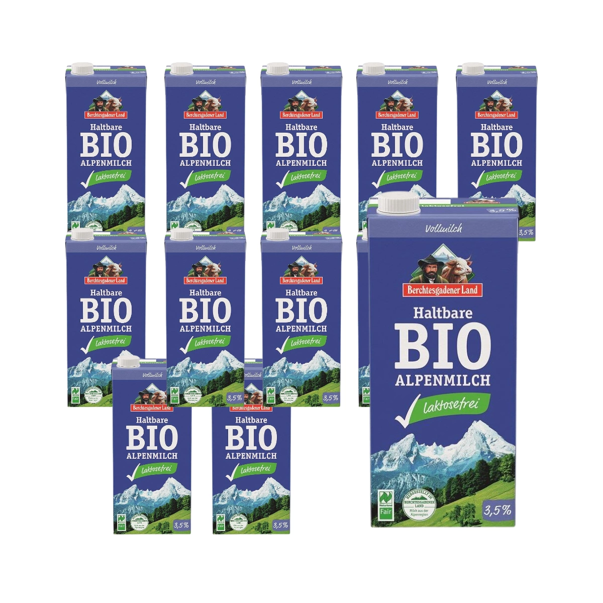 PACHET 12 x Lapte UHT cu conținut redus de lactoză (min. 3,5 % grăsime ...