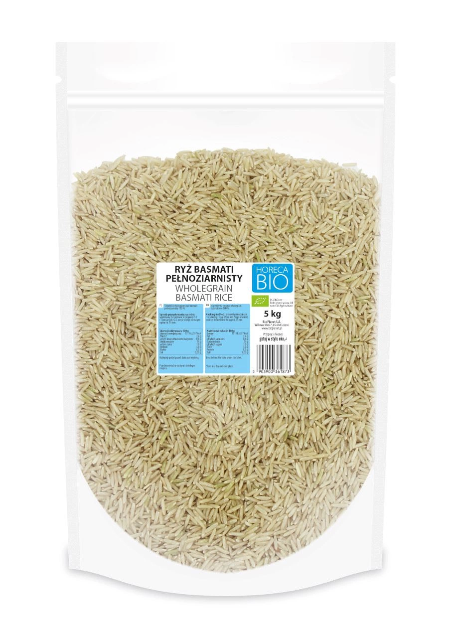 Orez basmati integral BIO 5 kg - HORECA Cel mai mic preț, recenzii ...