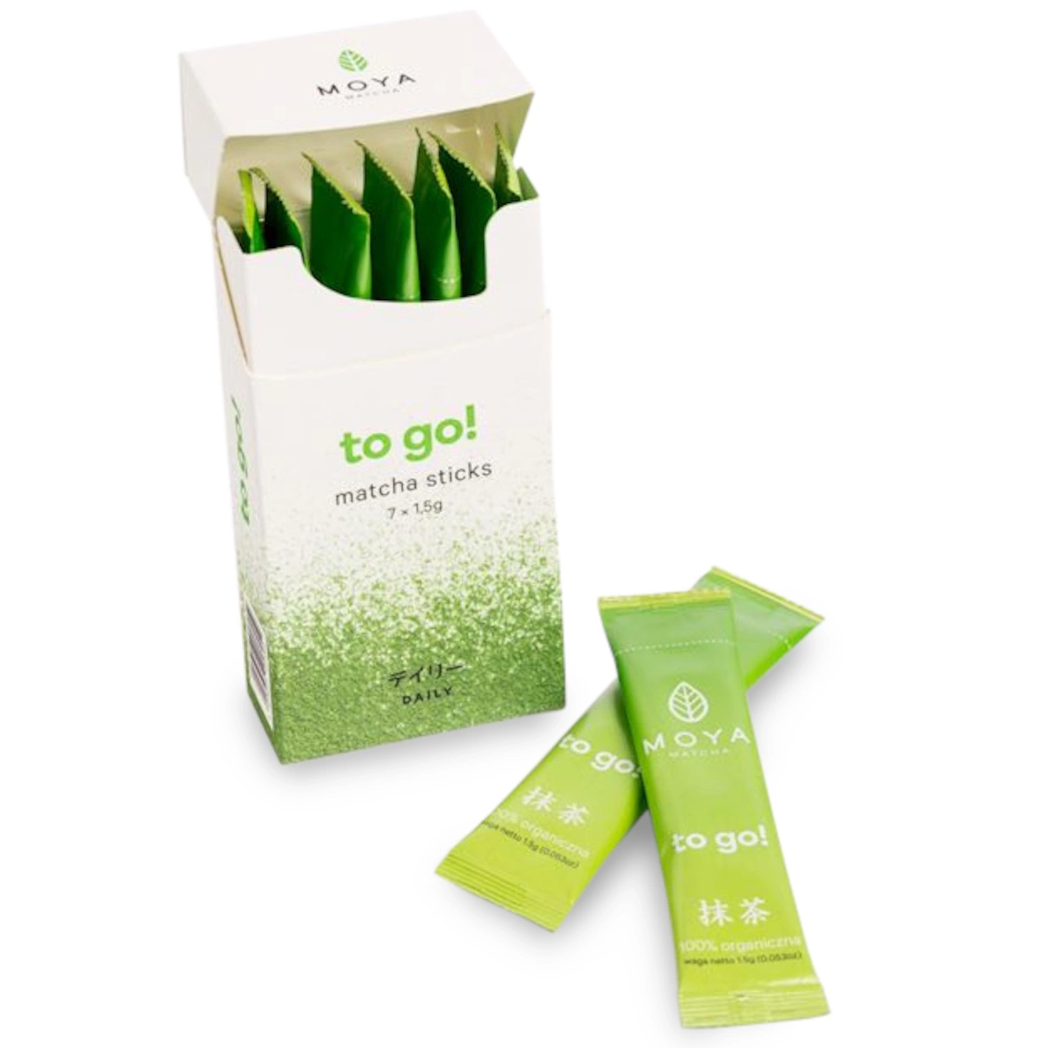 Matcha Green Tea Sachets Bio (7 X 1.5 G) 10.5 G - MOYA MATCHA Cel mai ...